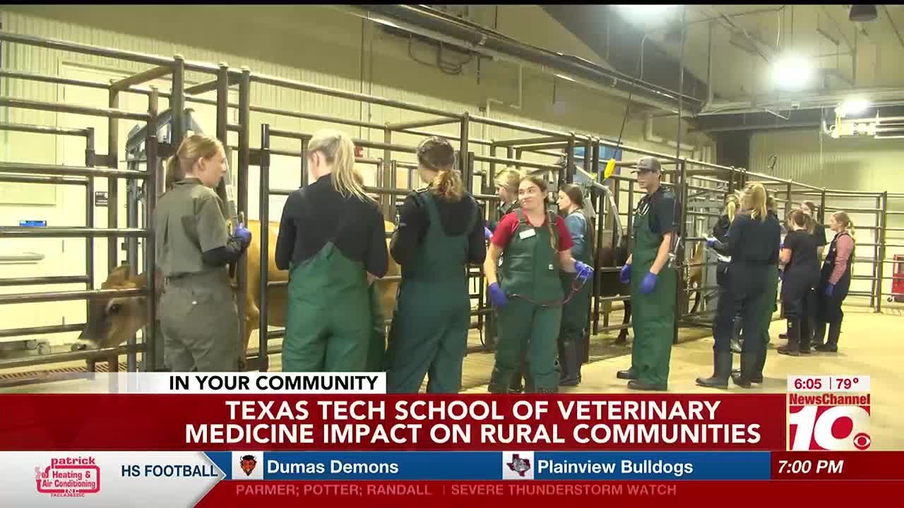 Texas Tech University School of Veterinary Medicine impacting rural and ...