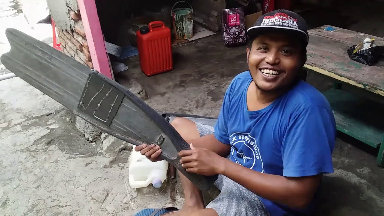 SPEARFISHING NAZER LONTO tips cara menyambung longfins yang patah ...