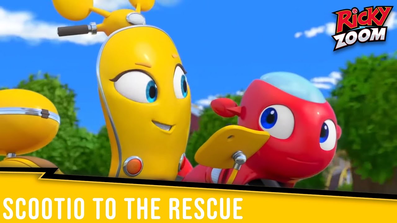 ⚡️Ricky Zoom ⚡️| Scootio To The Rescue | Cartoons For Kids - YouTube