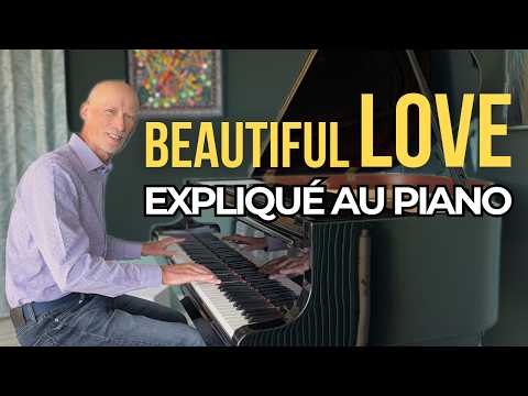 Beautiful love partition et analyse harmonique - YouTube