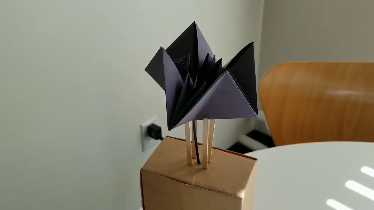 Project 2 Kinetic Origami - YouTube