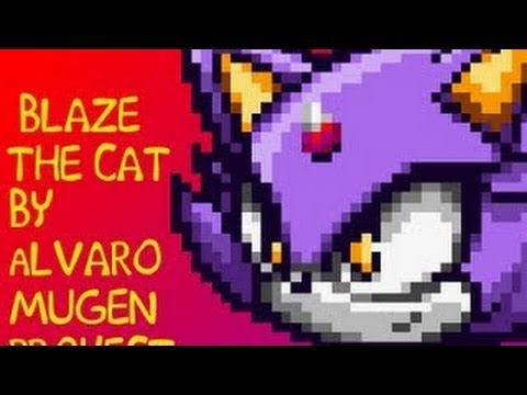 Mugen - Blaze The Cat V.1 - YouTube