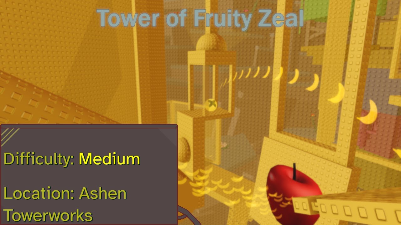 Juke's Towers of Hell | Completing the Tower of Fruity Zeal (ToFZ ...