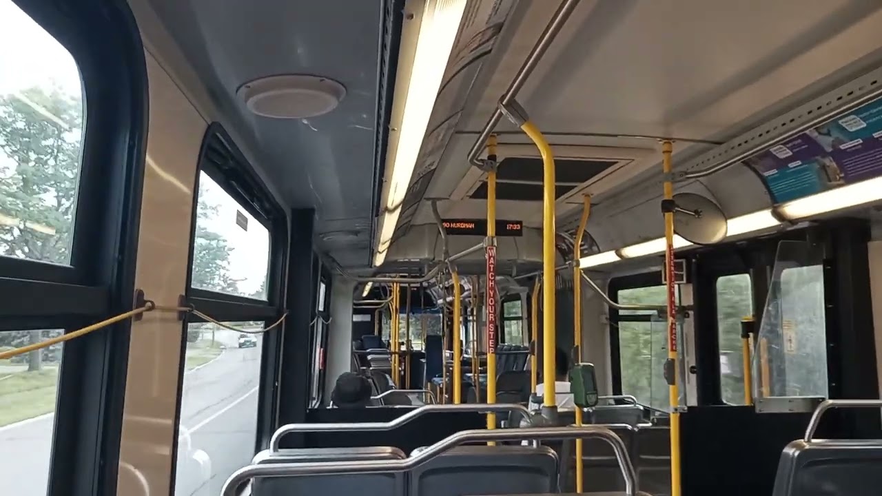 A ride on OC Transpo 2008 New Flyer Industries D60LF #6370 | 90 Hurdman ...