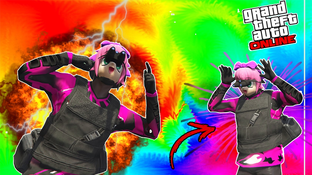 BEST ! AVOIR UNE TENUE ROSE ULTRA MODDER ! GTA V ONLINE [1.37] . - YouTube