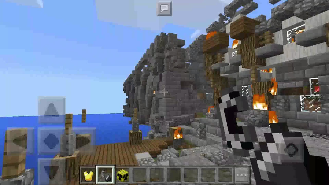 Minecraft Nuke Destruction - YouTube