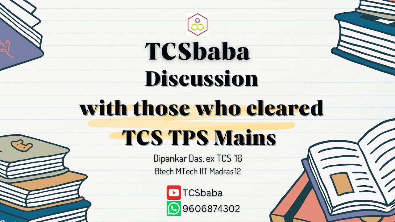 Discussion with TCS TPS Mains Cleared Candidates | Mains Strategy ...