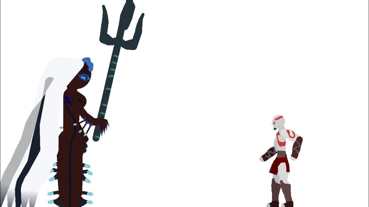 Kratos Vs. Chelsea (Nerissa) (Another Stick Nodes Animation) - YouTube