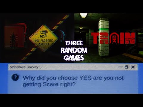 THREE RANDOM GAMES!!! - YouTube