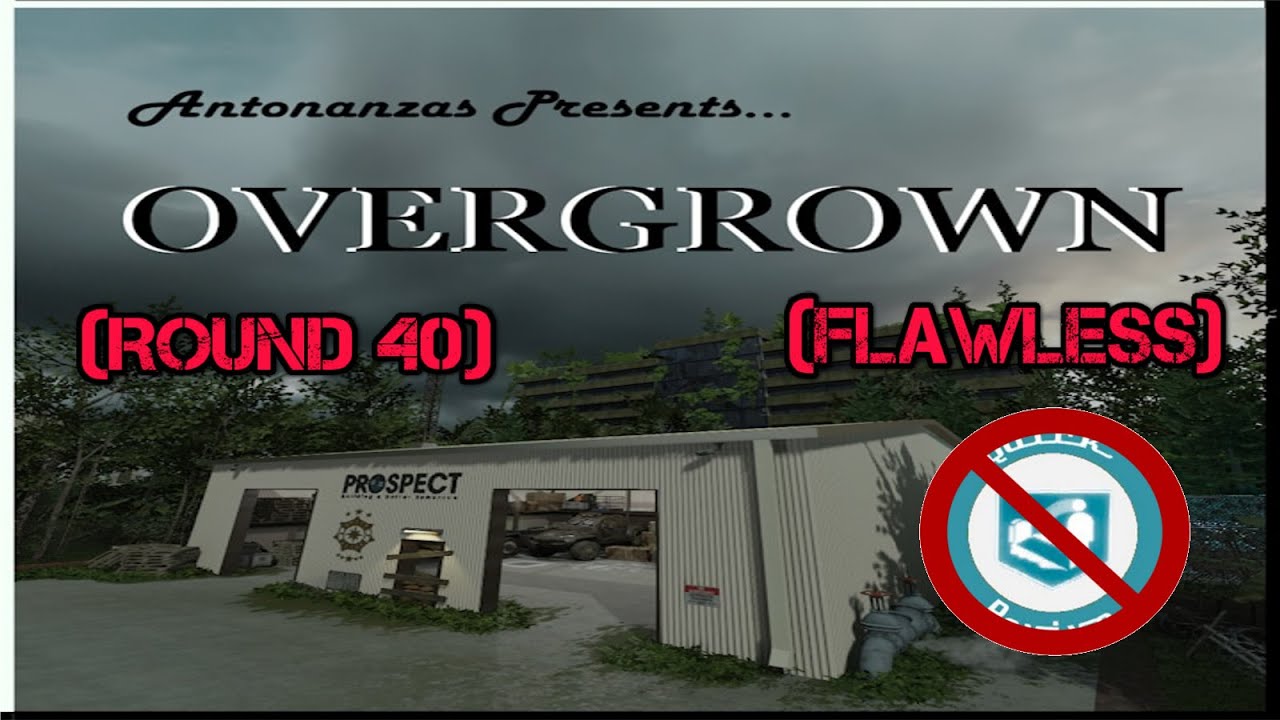 Black ops 3 Custom Zombies OVERGROWN Flawless Round 40 - YouTube