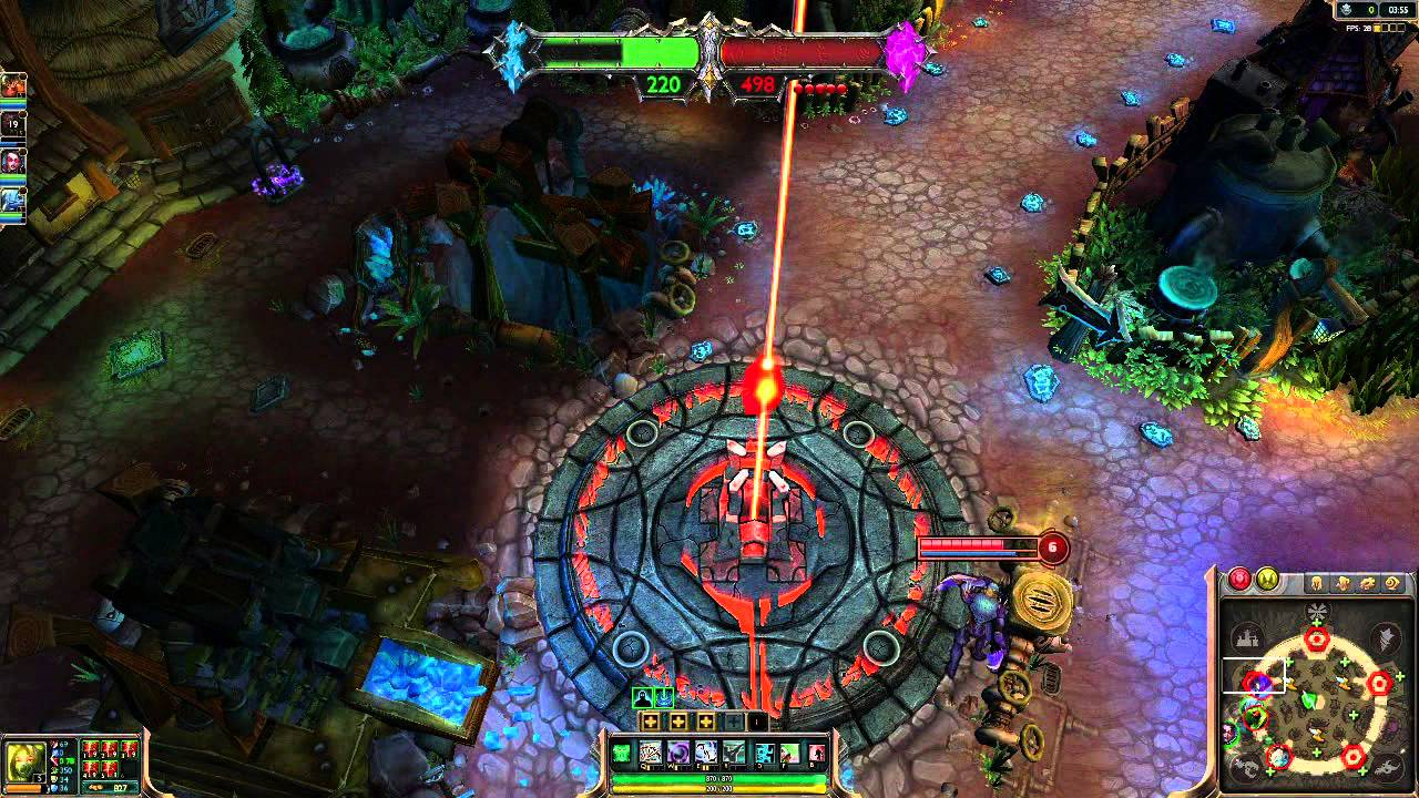 Team AFK in dominion League of Legends - YouTube