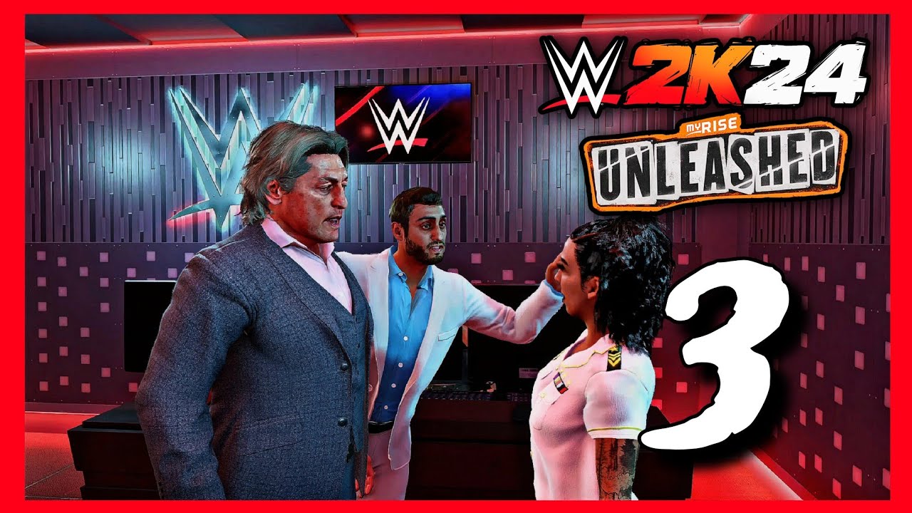 WWE 2K24 My Rise Unleashed #3 - YouTube
