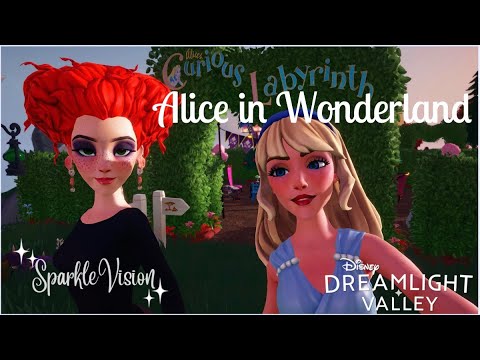 Alice in Wonderland Build in the Forest of Valour | Disney Dreamlight ...