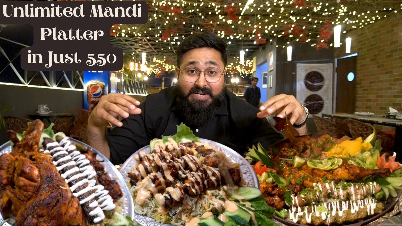 Unlimited Mandi Rice , BBQ Platter | Rooftop Restaurant | Best BBQ ...