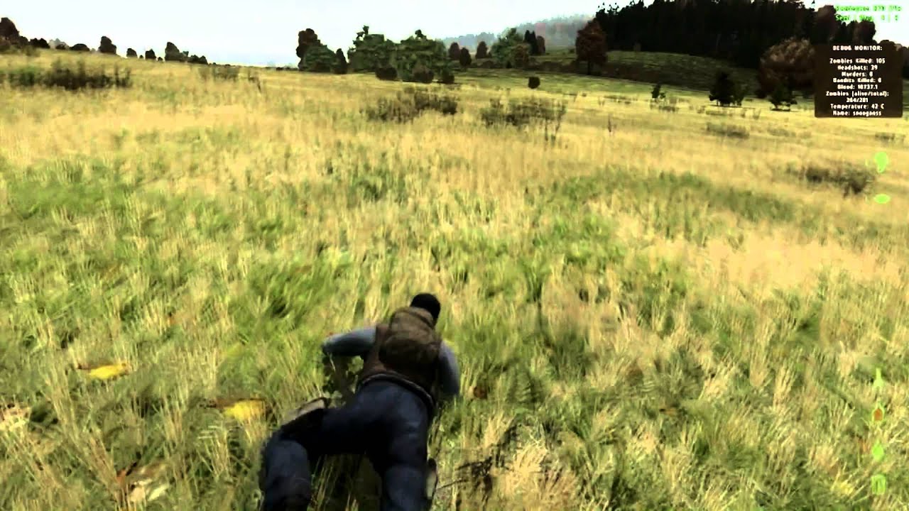 DayZ - Survivor logs out to avoid death - YouTube