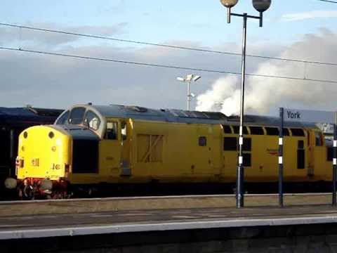 Network Rail class 97 EX - 37 Super Clagg - YouTube