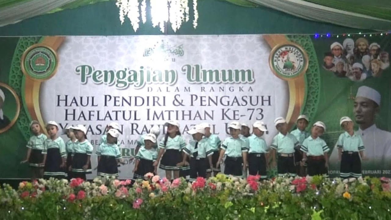 TARI KREASI 'GURUKU TERSAYANG' OLEH Seluruh Murid KB & TK RAUDLATUL ...