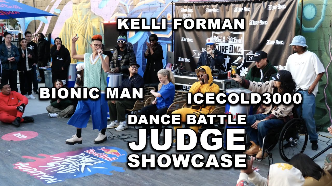 Bionic Man Kelli Forman Icecold3000 Judge Showcase RedBull Dance Your Style Oakland Audition ...
