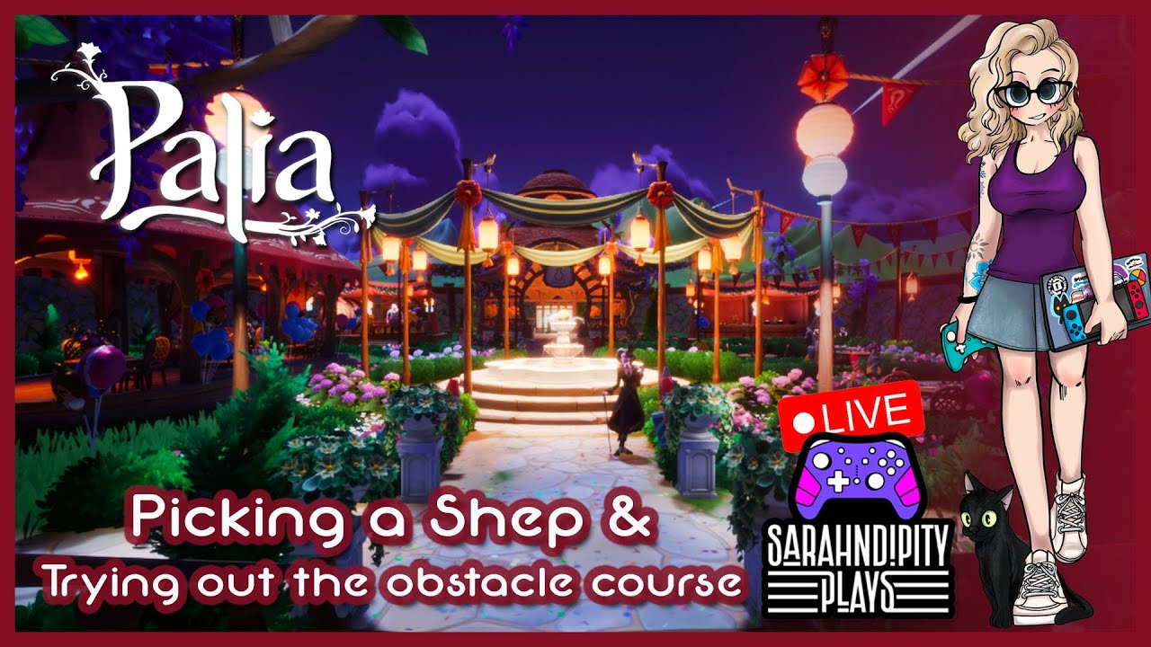 Palia: Let's choose a Shep & try out the obstacle course. - YouTube