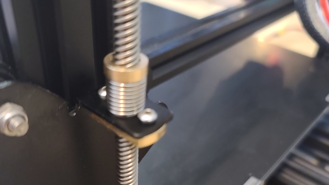 Installing Anti Backlash on Dual Z rod for #3dprinter - YouTube