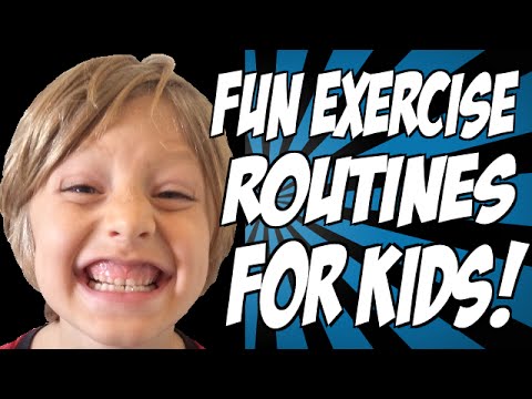 Fun Exercise Routines for Kids - YouTube