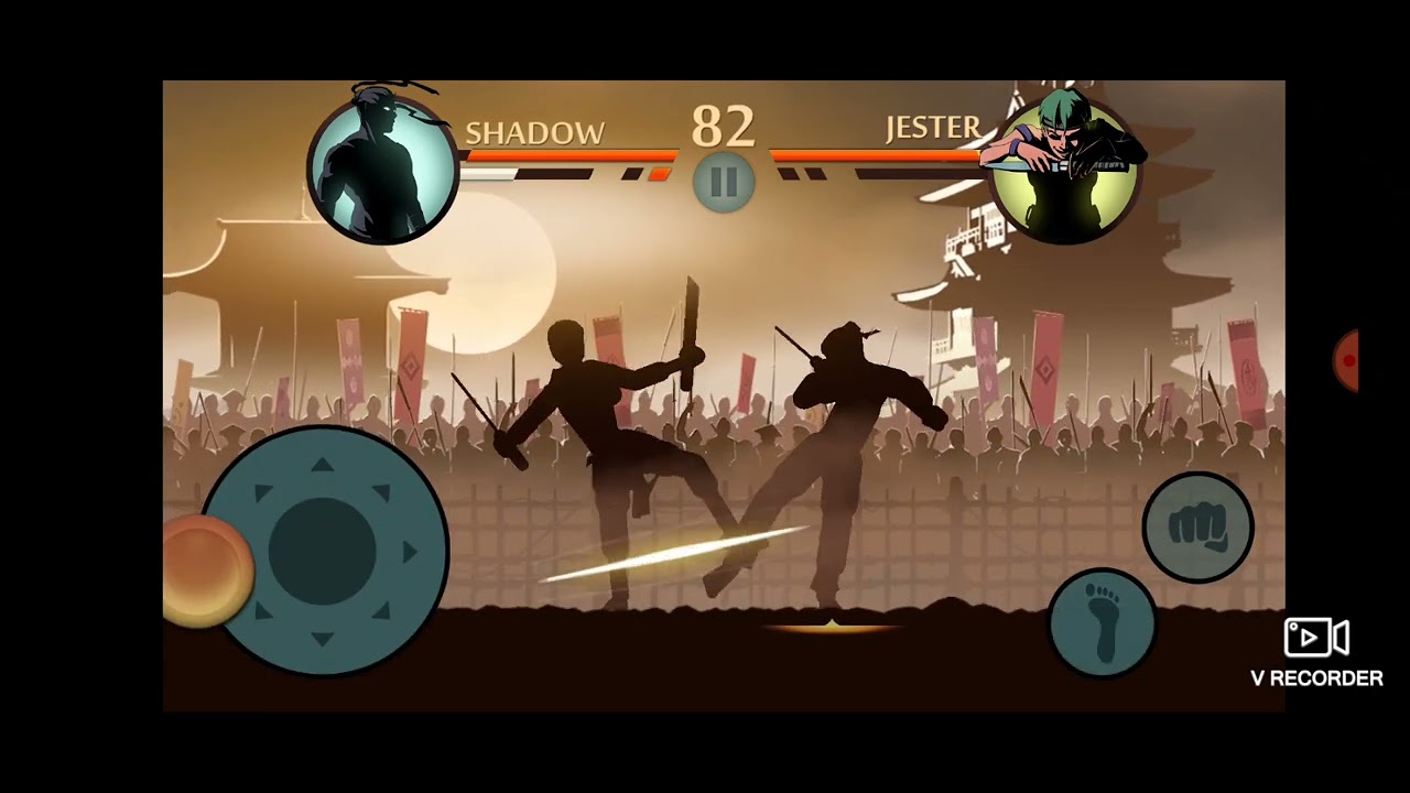 shadow fight #shadow vs jester # shadow win 🏆 - YouTube