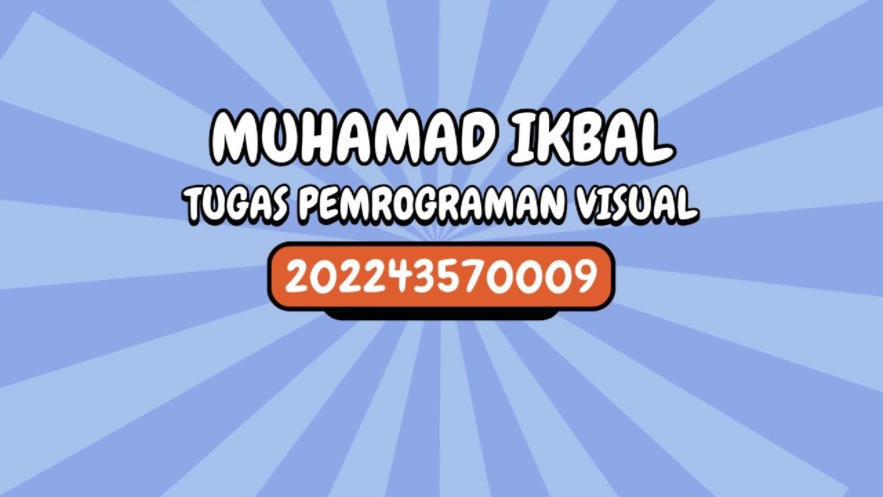 Tugas Pemrograman Visual - Sistem Barbershop - YouTube