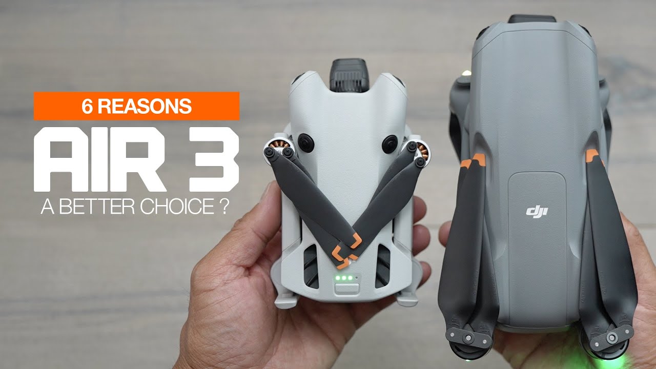 6 Reasons to BUY the DJI Air 3 over the DJI Mini 4 Pro - YouTube
