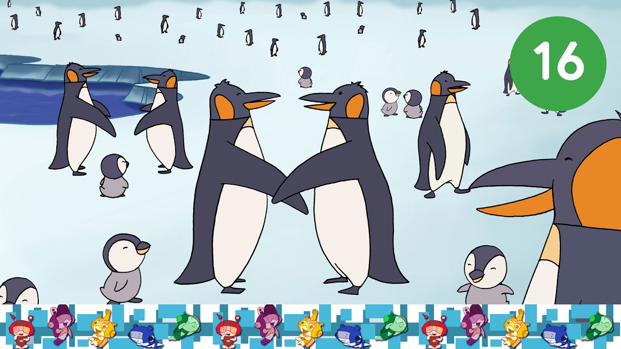 Edebits (ep.16): Penguins - children animation - YouTube
