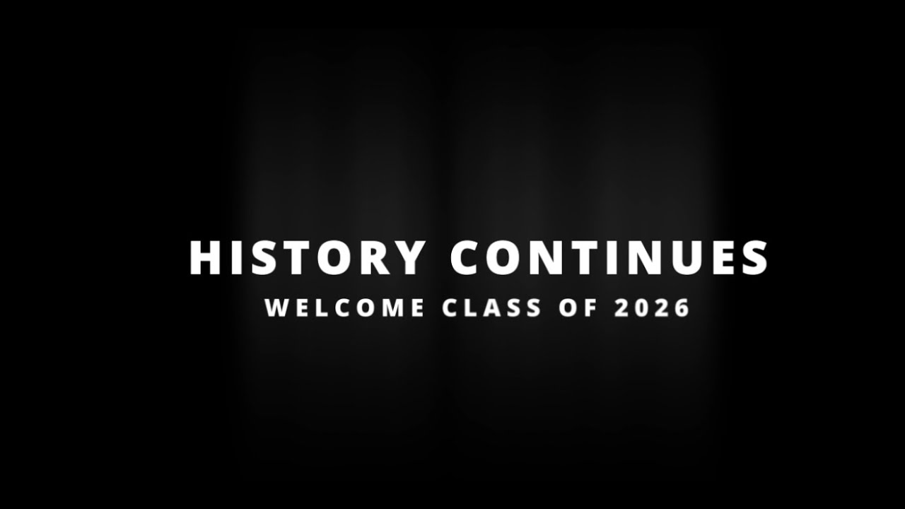 Welcome To The Class of 2026 - YouTube