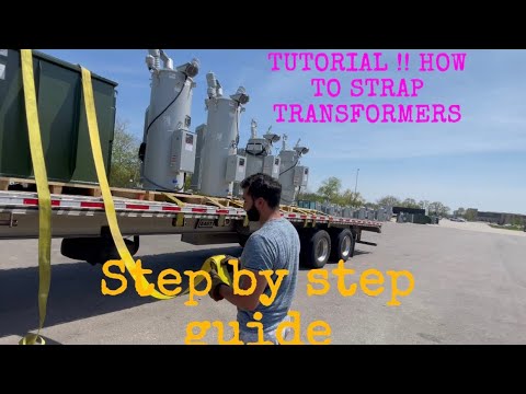 TUTORIAL: how to strap transformers FLATBED : VLOG 1 - YouTube