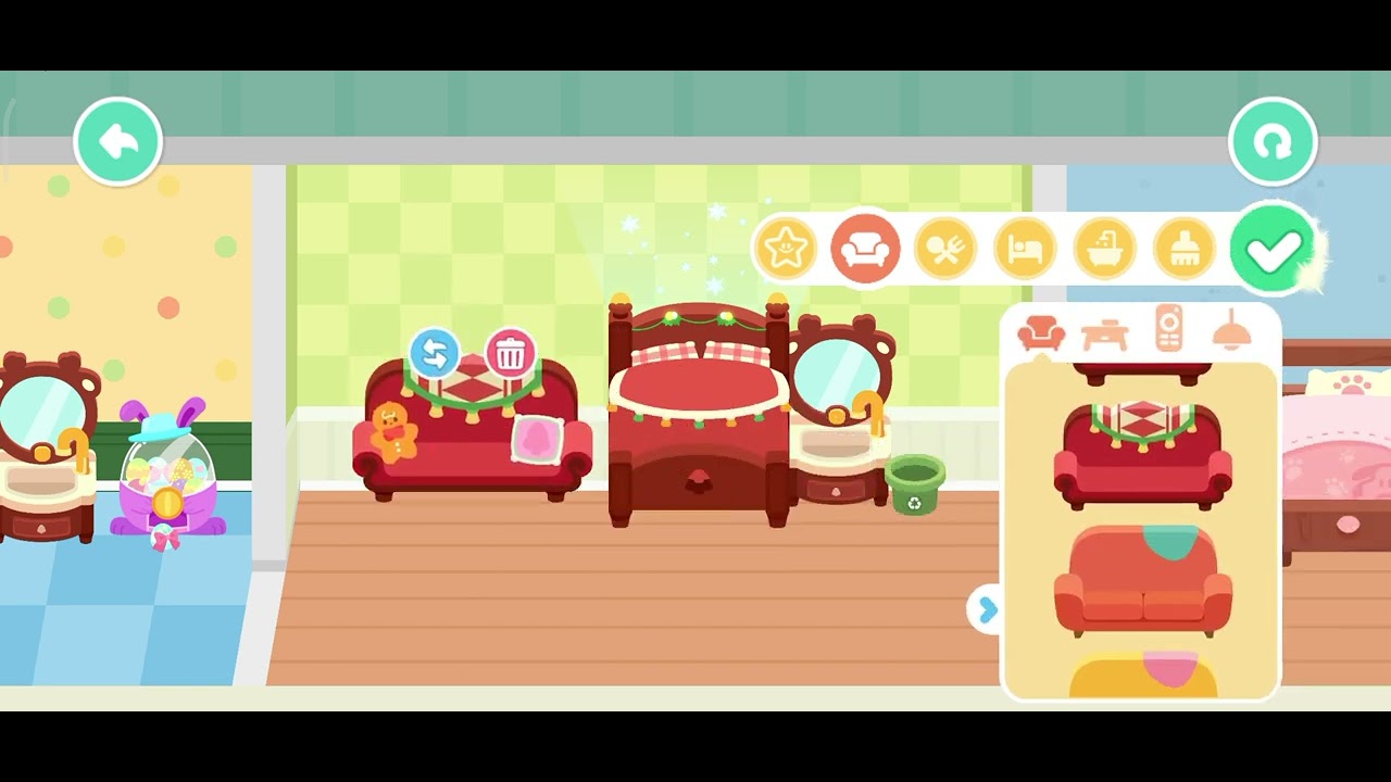 permainan anak menata ruangan. game babybus - YouTube
