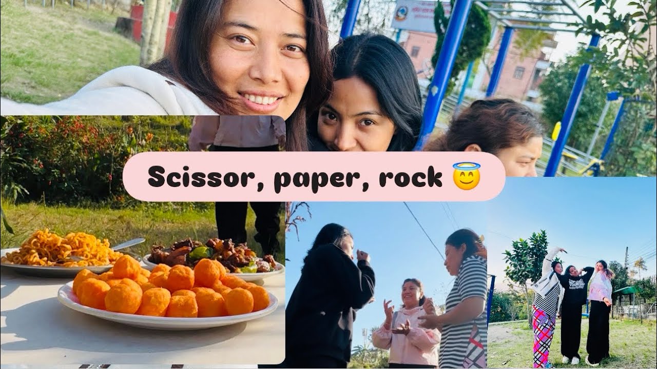 Scissor, paper, rock game😇 ||Fun game|| - YouTube