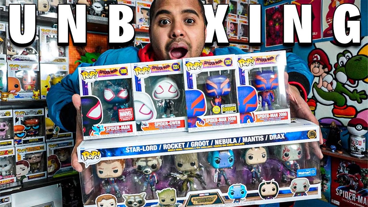 El MULTIVERSO de MARVEL en FUNKO POPS | UNBOXING de Figuras Edicion ...