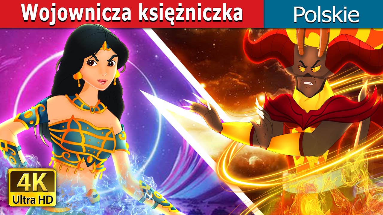 Wojownicza księżniczka | Warrior Princess in Polish I bajki polskie I ...
