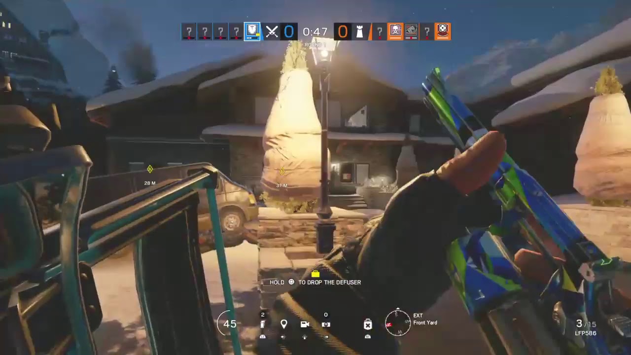 Using all ops i own in Rainbow 6 seige - YouTube