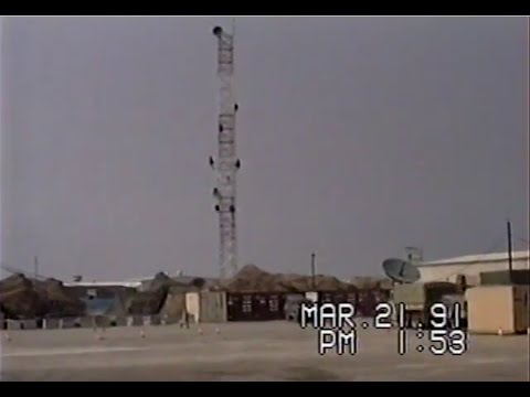 11th Signal Brigade's Camp Thunderbird March 1991 Desert Storm - YouTube