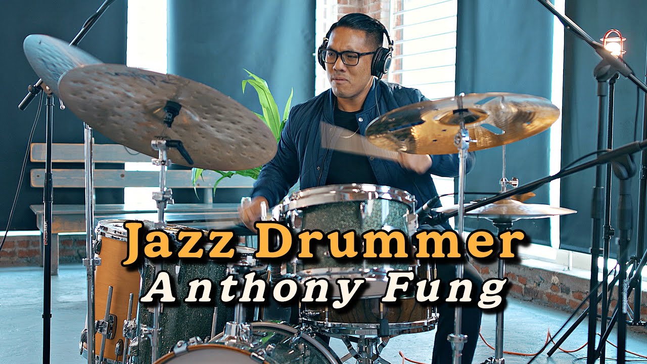 Jazz Drummer: Anthony Fung - Roots II Drum Improv 🥁 - YouTube