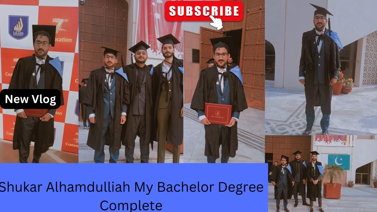 My Bachelor's Degree Complete | University Convocation | New Vlogs ...