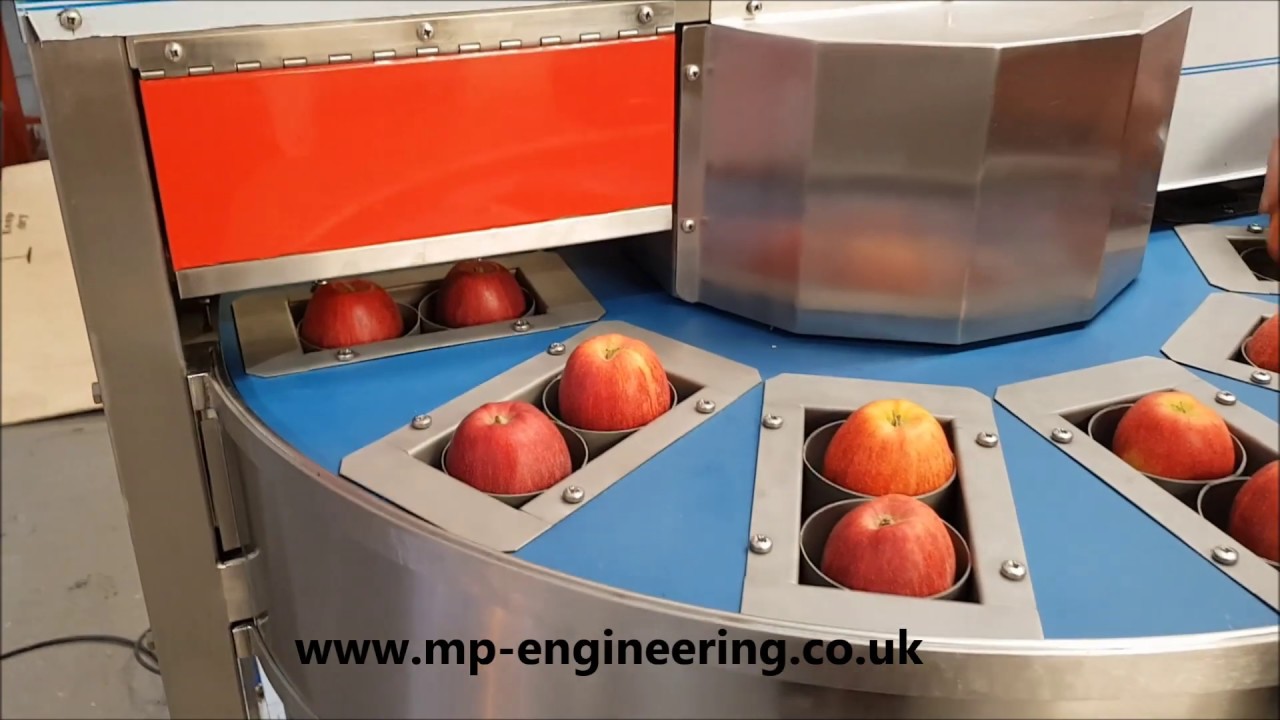 Apple Wedging & Coring Machine - YouTube