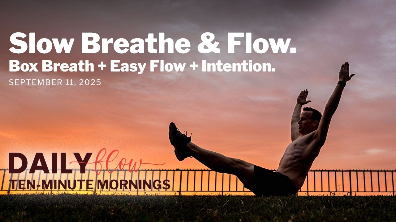 Box Breath + Easy Flow + Intention 🌸 10-Minute Morning Yoga | Daily ...