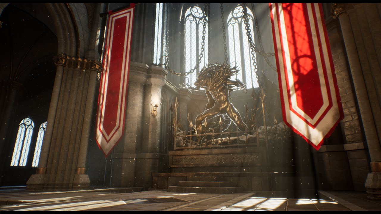 create castle/unreal engine - YouTube