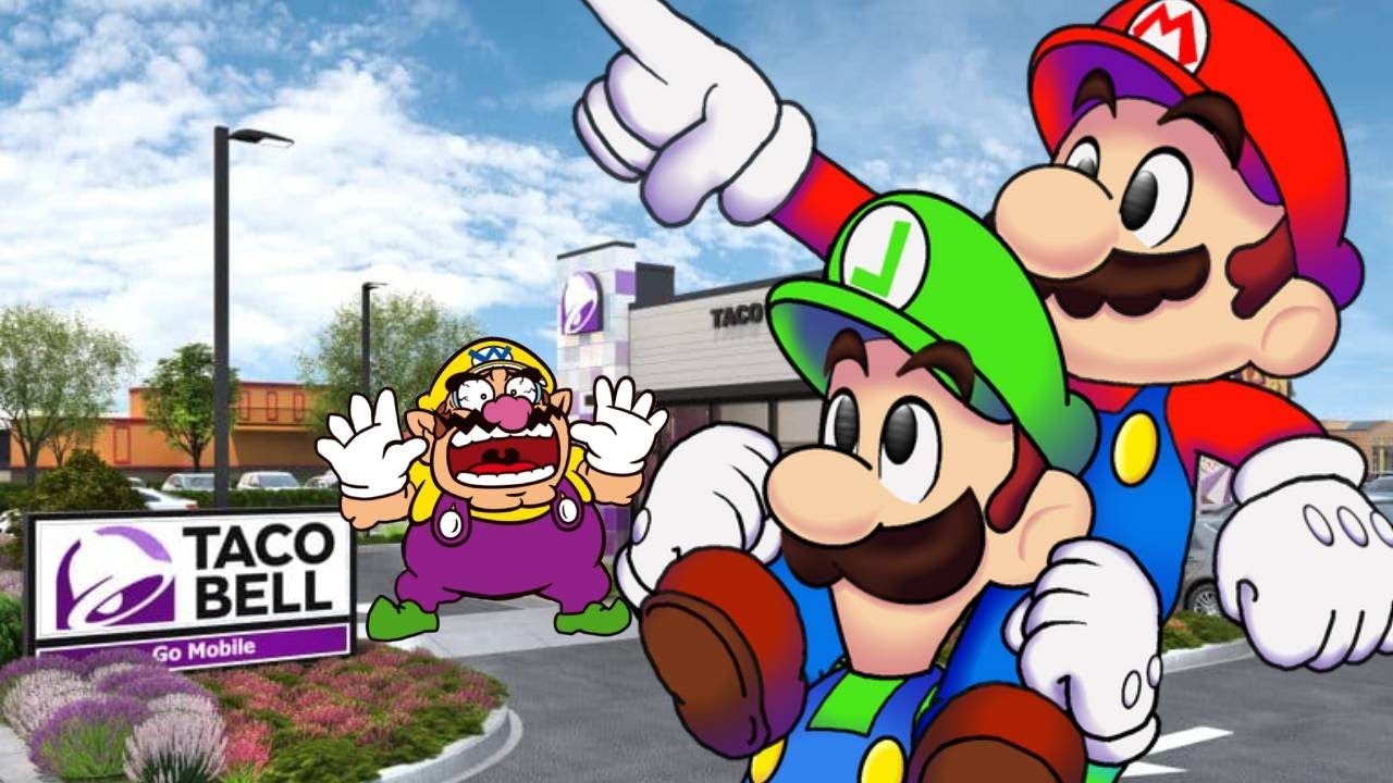 Mario and Luigi Go To Taco Bell - YouTube