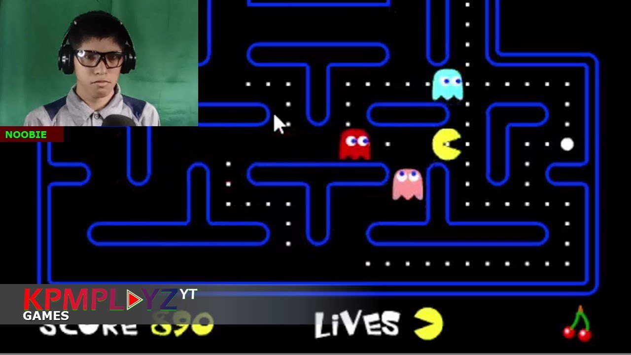 Playing Pac-Man THE FIRST TIME - [KPMGames] - YouTube