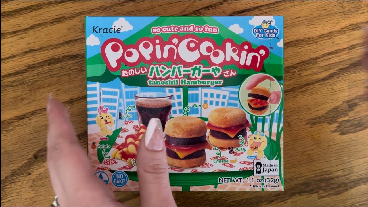 Popin’Cookin’ Hamburger meal 🍔😋 - YouTube