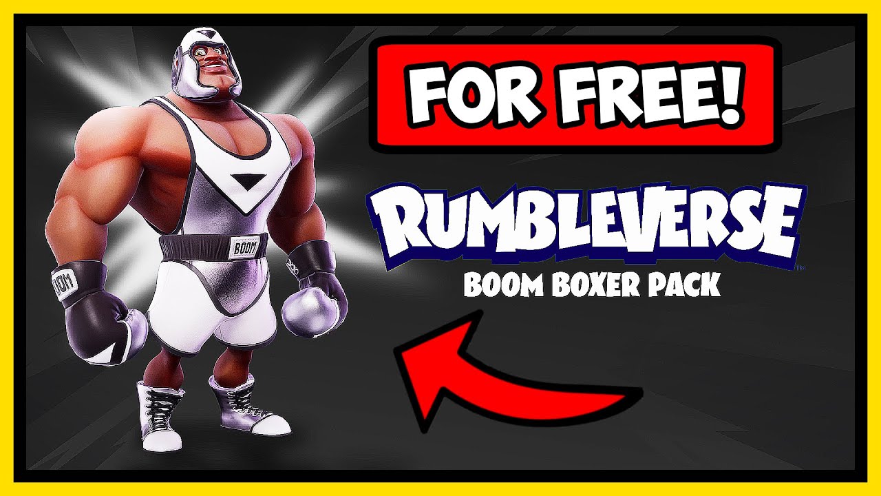 HOW TO GET RUMBLEVERSE BOOM BOXER CONTENT PACK FOR FREE! - YouTube