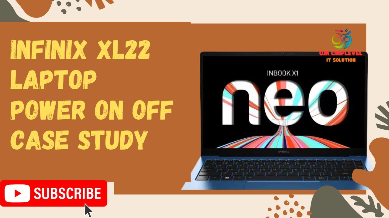 infinix xl22 laptop power on off case study - YouTube