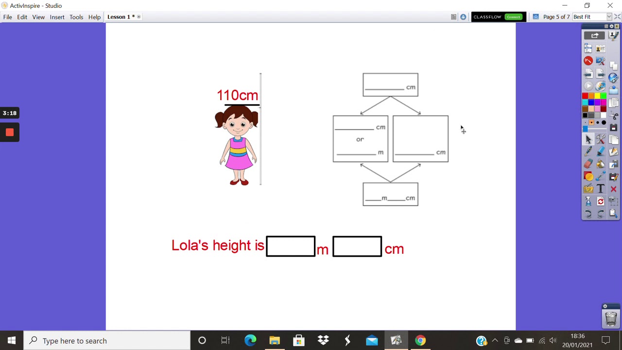 Y3 maths input - length - Lesson 1 (22.01.21) - YouTube