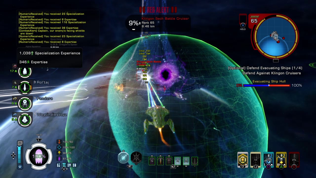 Star Trek Online - Mirror Assault Cruiser - YouTube