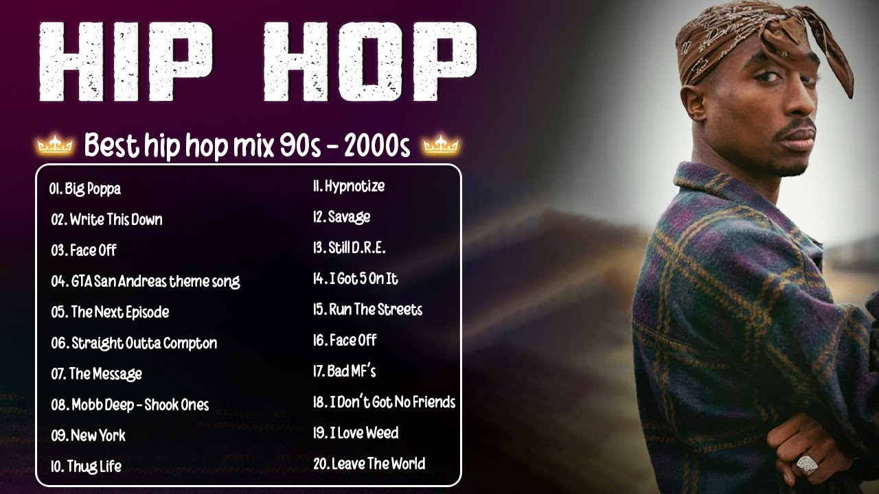 Old School Rap Hits Playlist - A 90s 2000s Rap Mix for the Ultimate ...